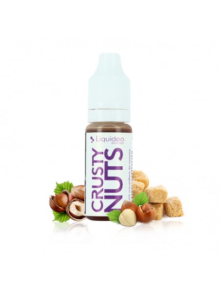 e-liquide Crusty Nuts 10ml LIQUIDEO en boutique de e-cigarettes Thonon
