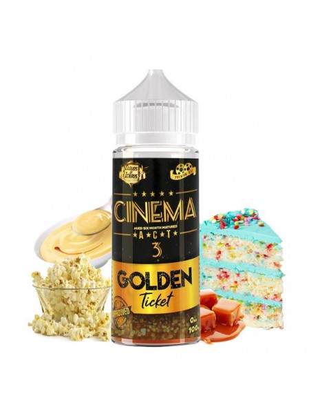e-liquide Cinéma Act 3 Golden Ticket 100ml en boutique à Thonon