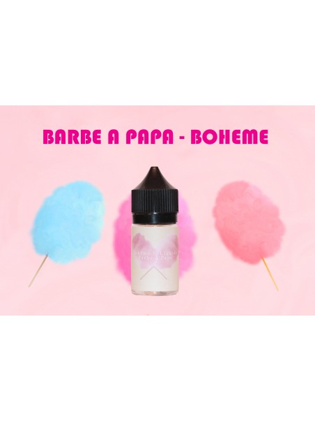 e-liquide Barbe à Papa 30ml Bohème en boutique de e-cigarette à Thonon