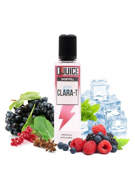 e-liquide Clara-T 50ml TJUICE en boutique de e-cigarettes à Thonon
